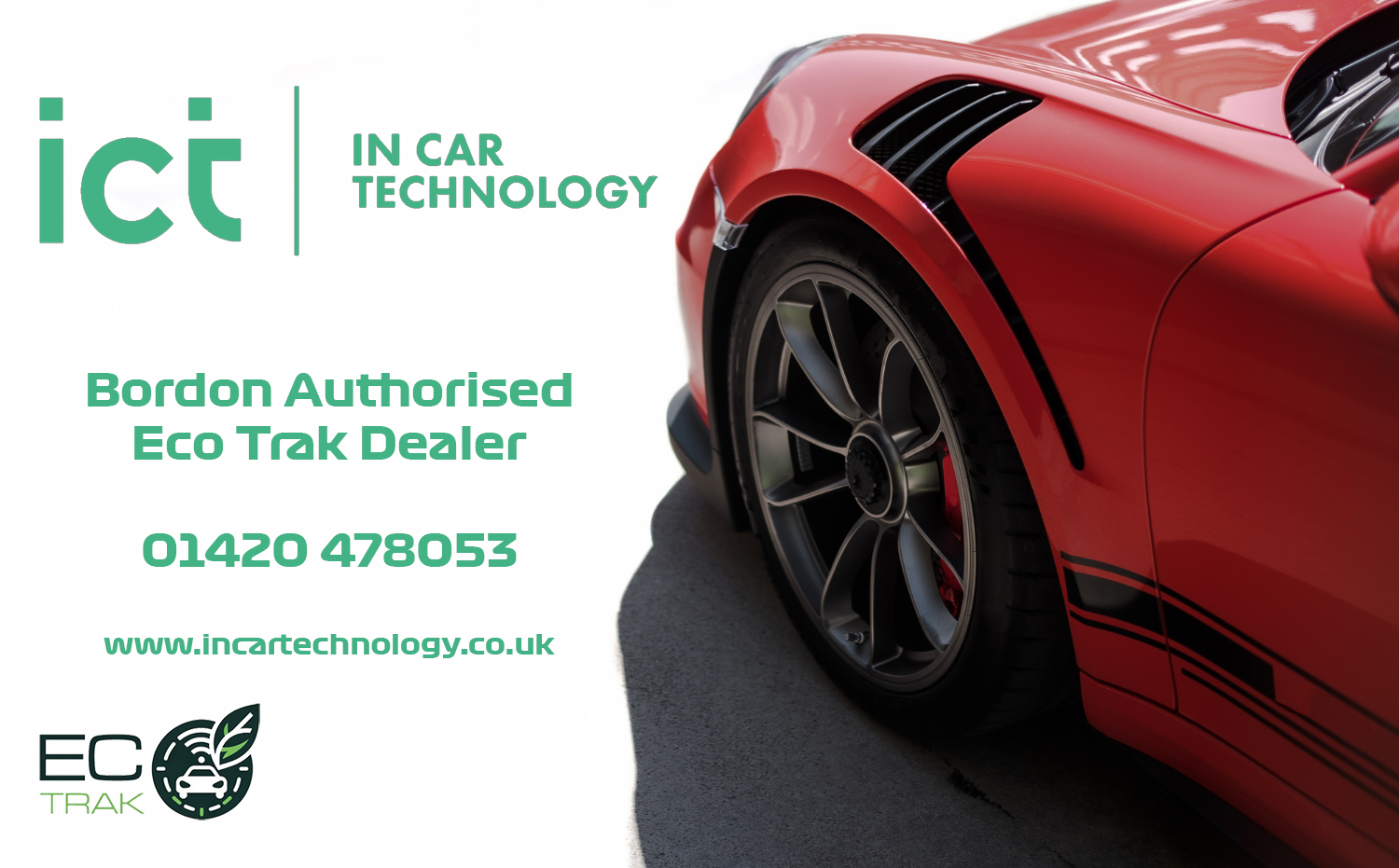 In Car Technology Bordon Authorised Eco Trak Dealer Eco Trak LTD