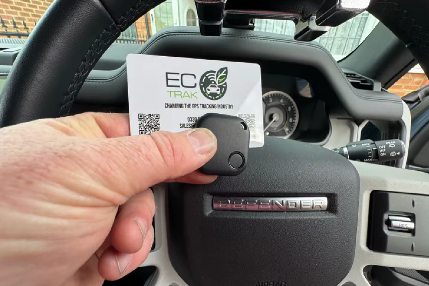 Land Rover Defender Eco Trak S5 Fitted By P C Audio & Security Eco Trak LTD